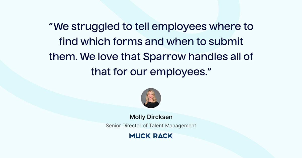 How Muck Rack manages employee leave across 33 states | Sparrow