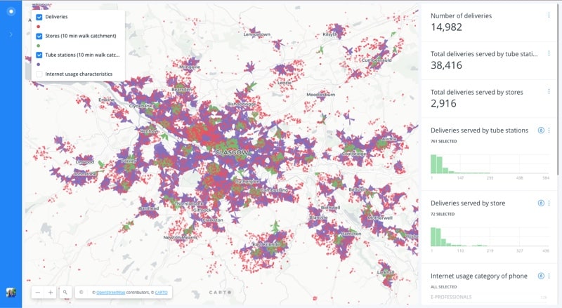 Supply Chain Solutions with Spatial Analysis | CARTO