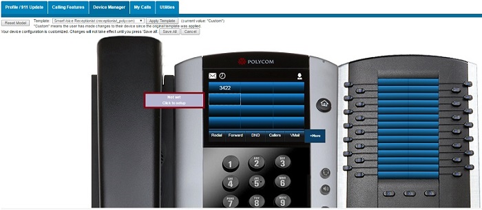 How to program the SmartVoice handset buttons