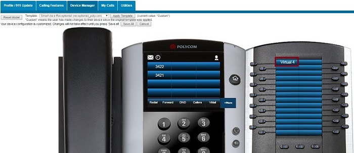 How to program the SmartVoice handset buttons