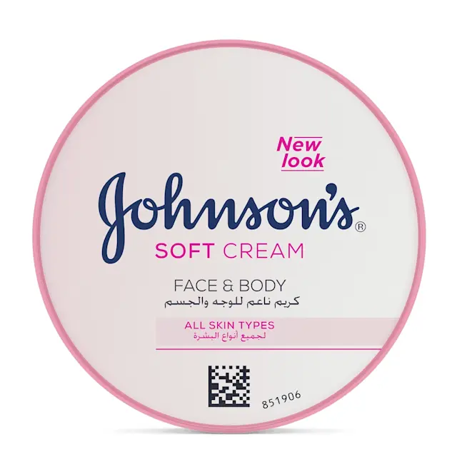 Johnson's® Body Cream 24-Hour Moisture Soft | Johnson's Skincare