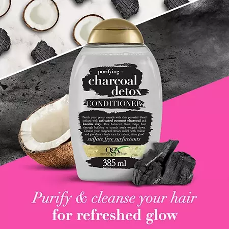 Purifying Conditioner | Charcoal Detox Conditioner | OGX