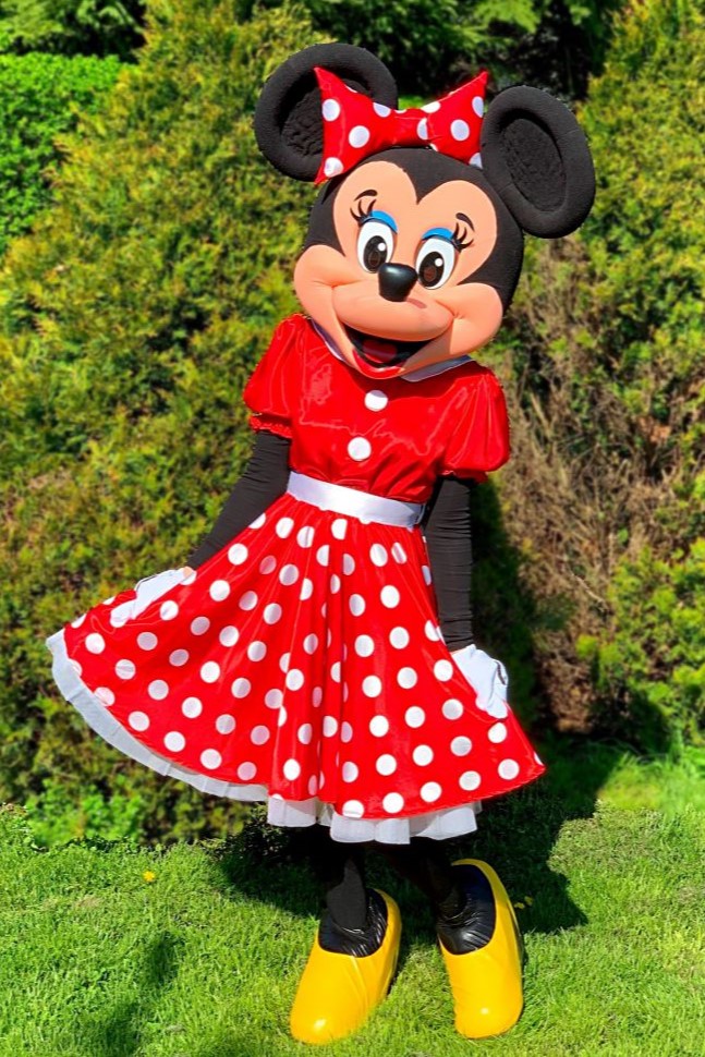 MYSZKA MINNIE żywa maskotka - JUPI ANIMACJE