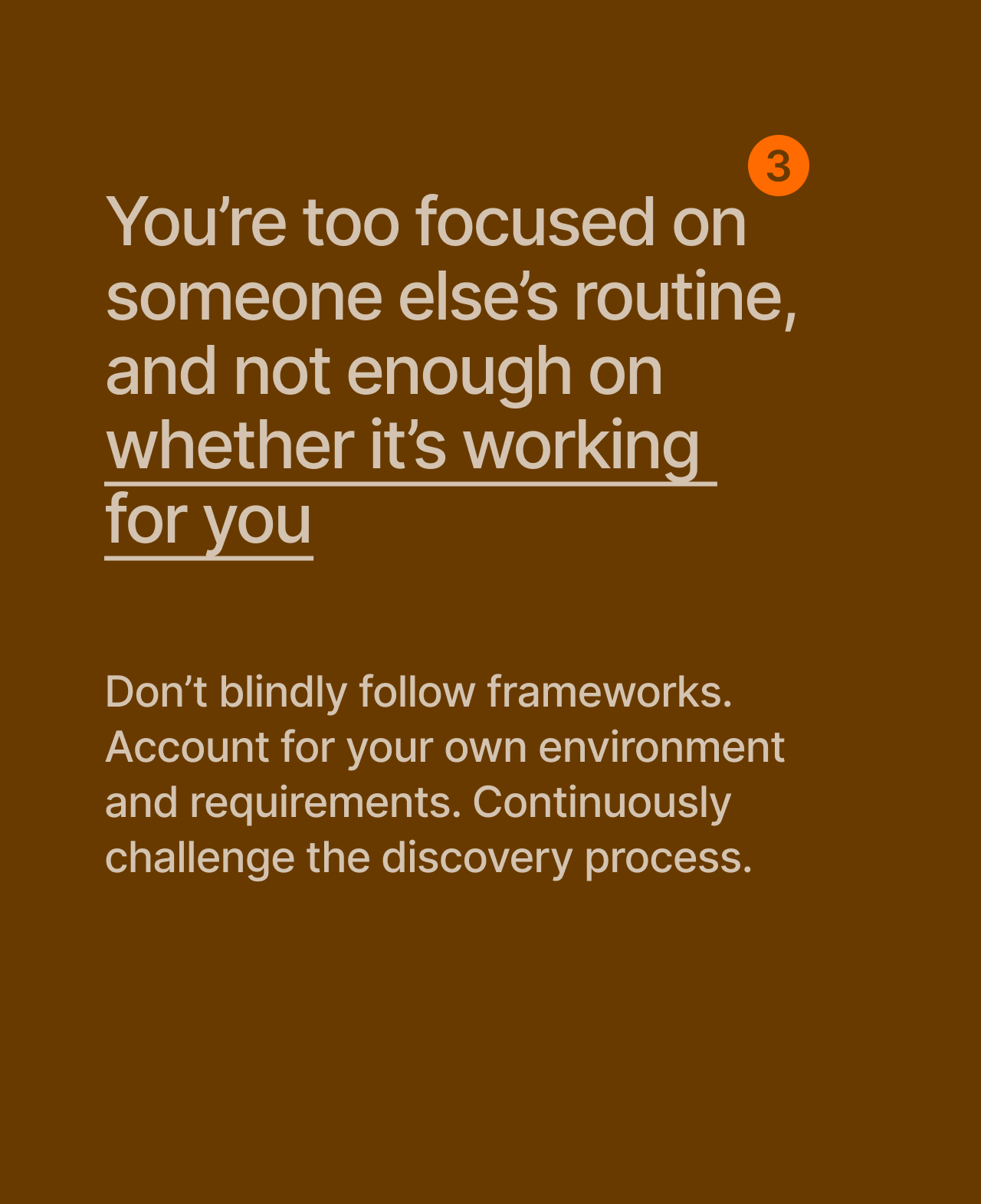 The four deadly sins of continuous discovery