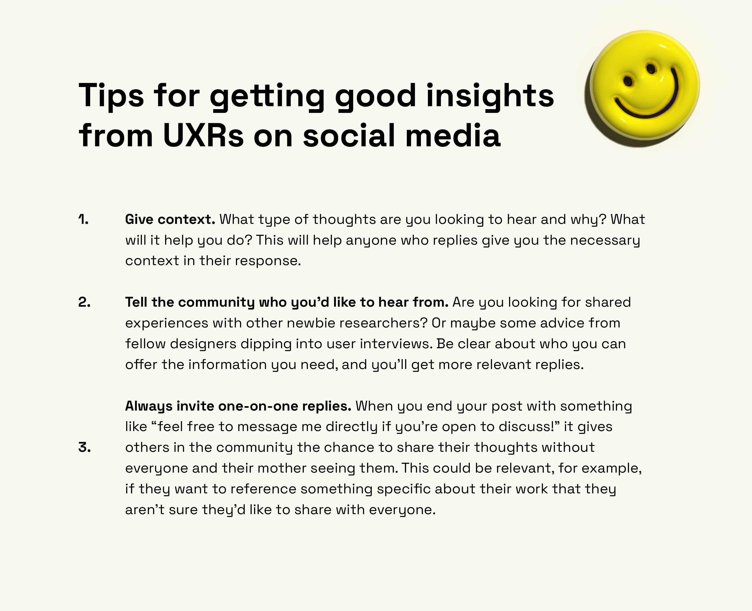 Are you getting the most out of the research community?