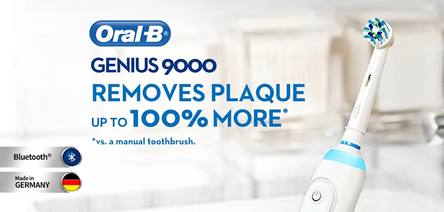Oral-B Genius 9000 דגם BLACK - מברשת שיניים חשמלית