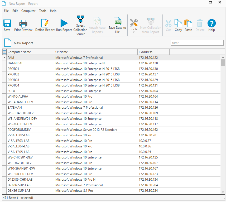 How to use SQL reports in PDQ Inventory | PDQ