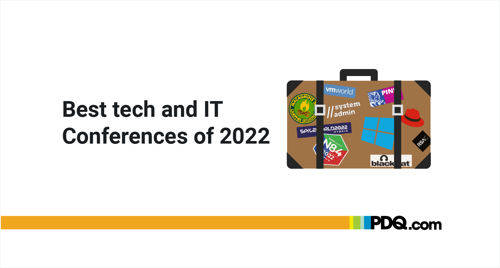 Best tech and IT conferences of 2022 | PDQ