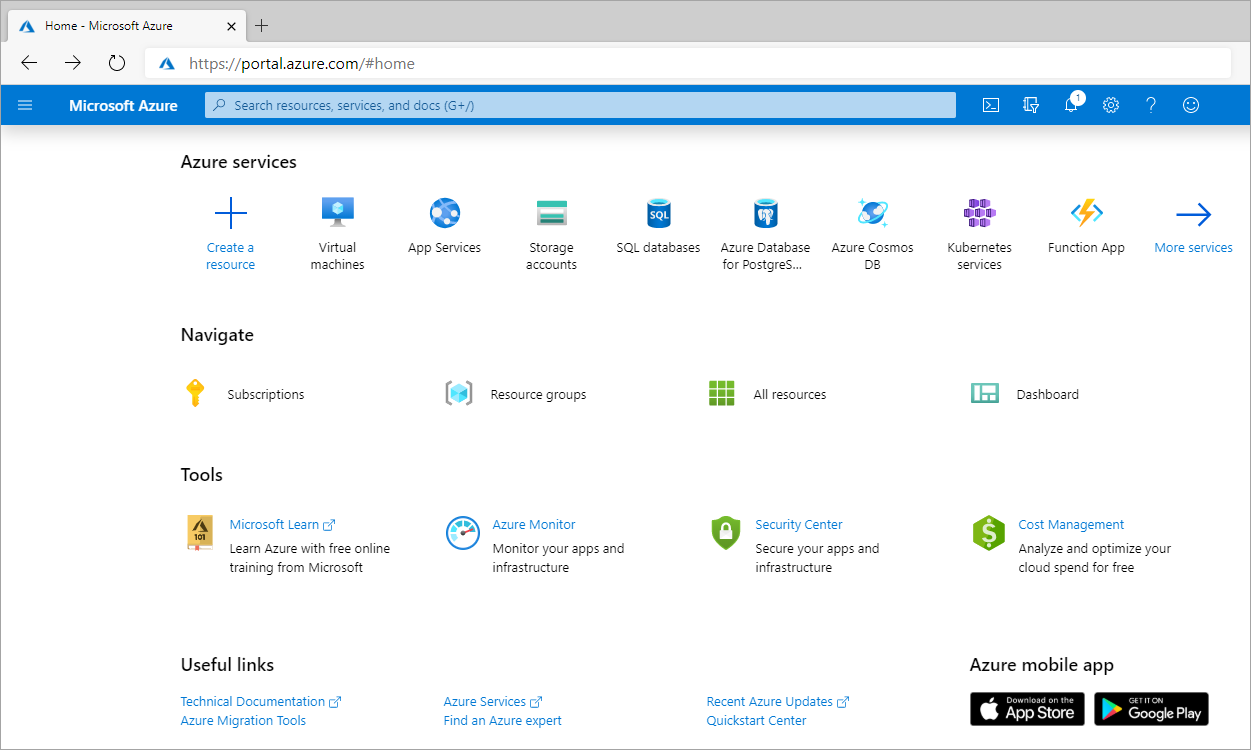 Azure portal | AzureGuru - You can be an Azure master