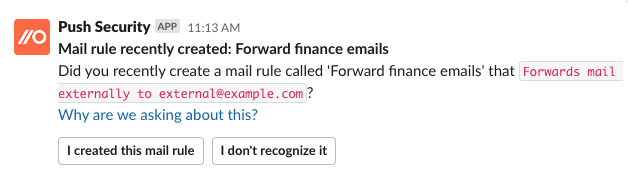 ChatOps topic guide: Potential account compromise alerts