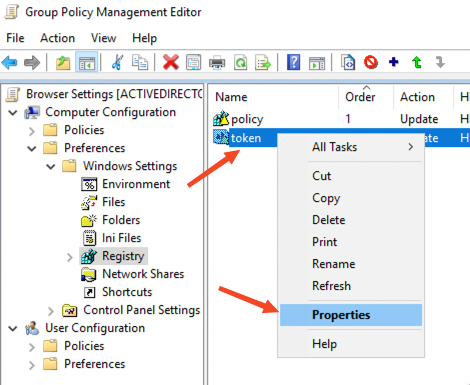 How to undo a Group Policy-managed Push browser extension rollout