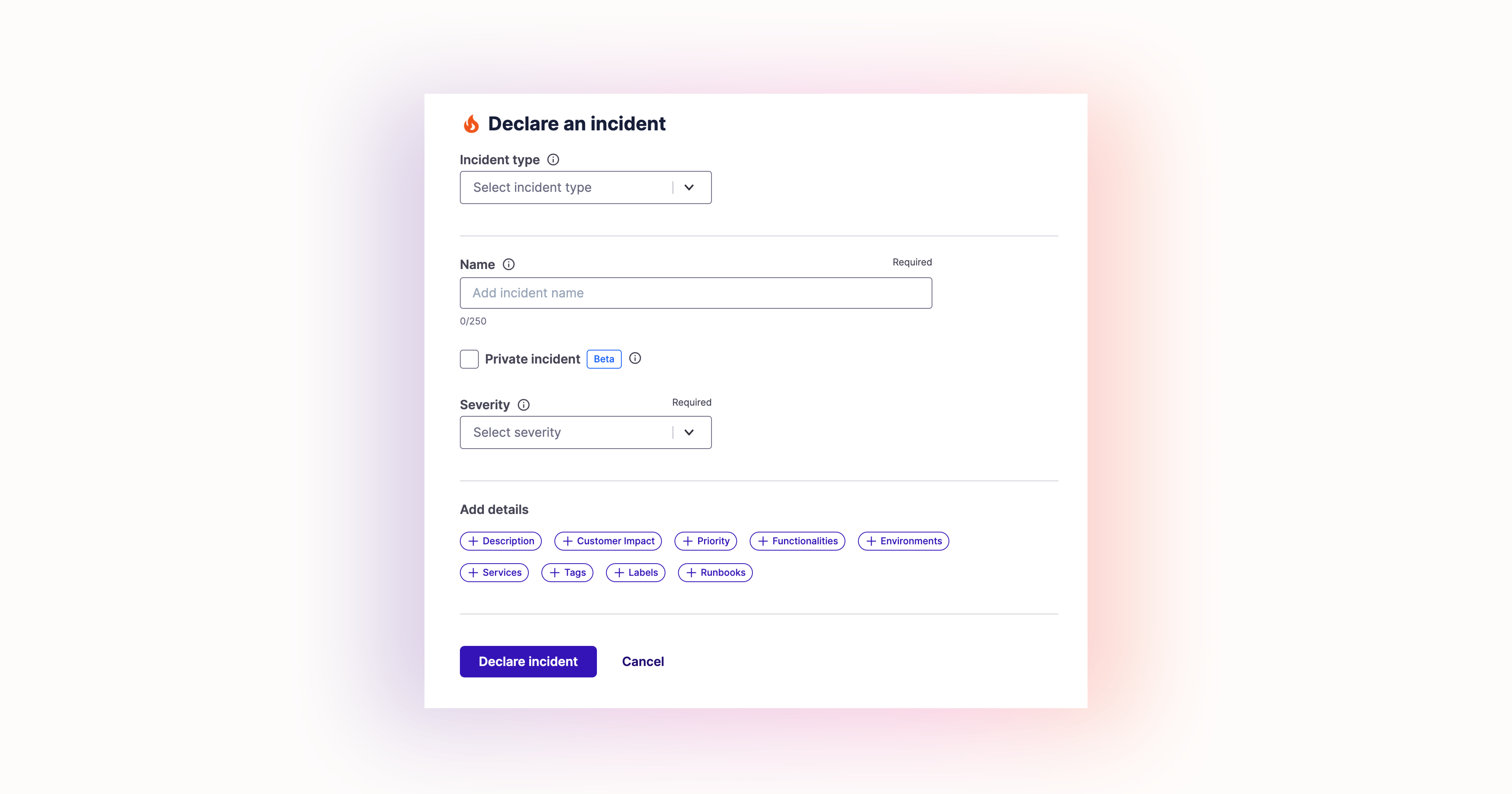 Introducing a new Declare Incident form for the web