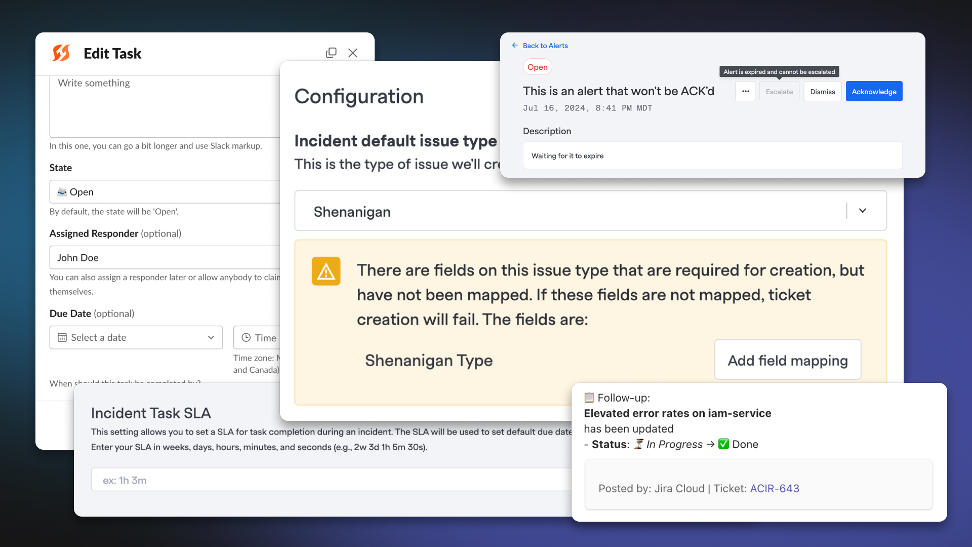 Task Due Dates and Reminders