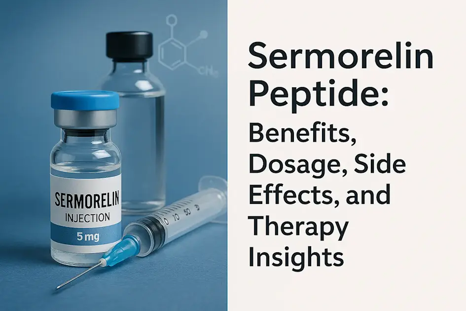 Sermorelin Peptide Therapy: Benefits, Dosage, Side Effects & Results