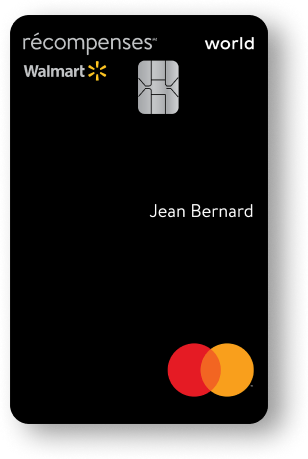 Carte de Récompenses Walmart Mastercard–Sans frais annuels