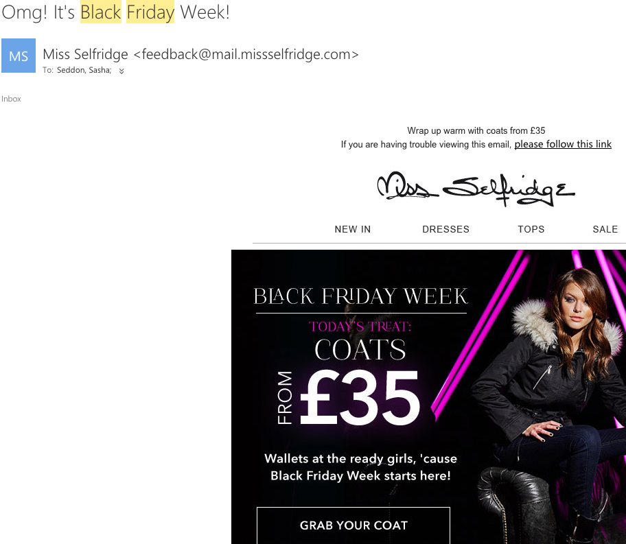10 Black Friday Emails That Almost Made Us Break Out Our Wallet | Mailjet