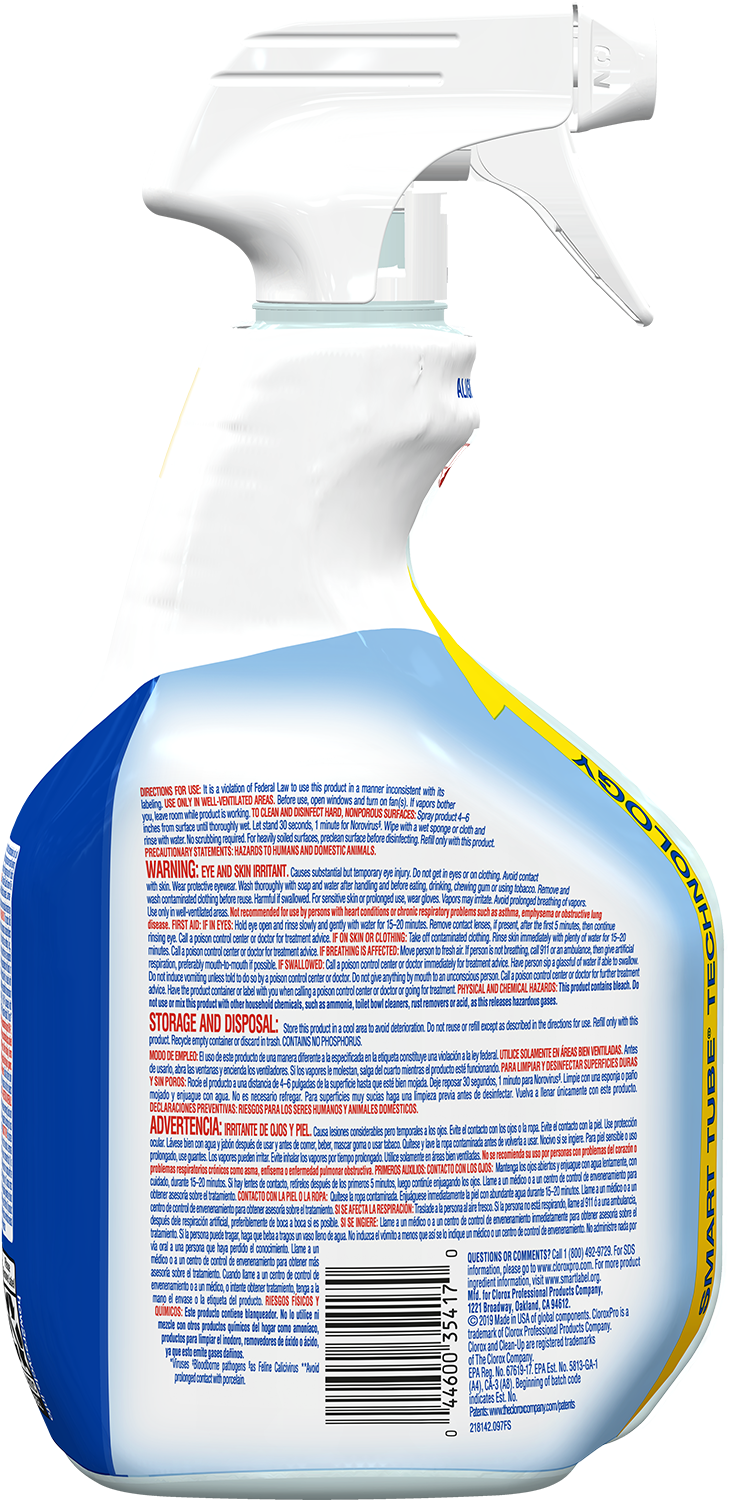 Clorox cleaner and bleach store