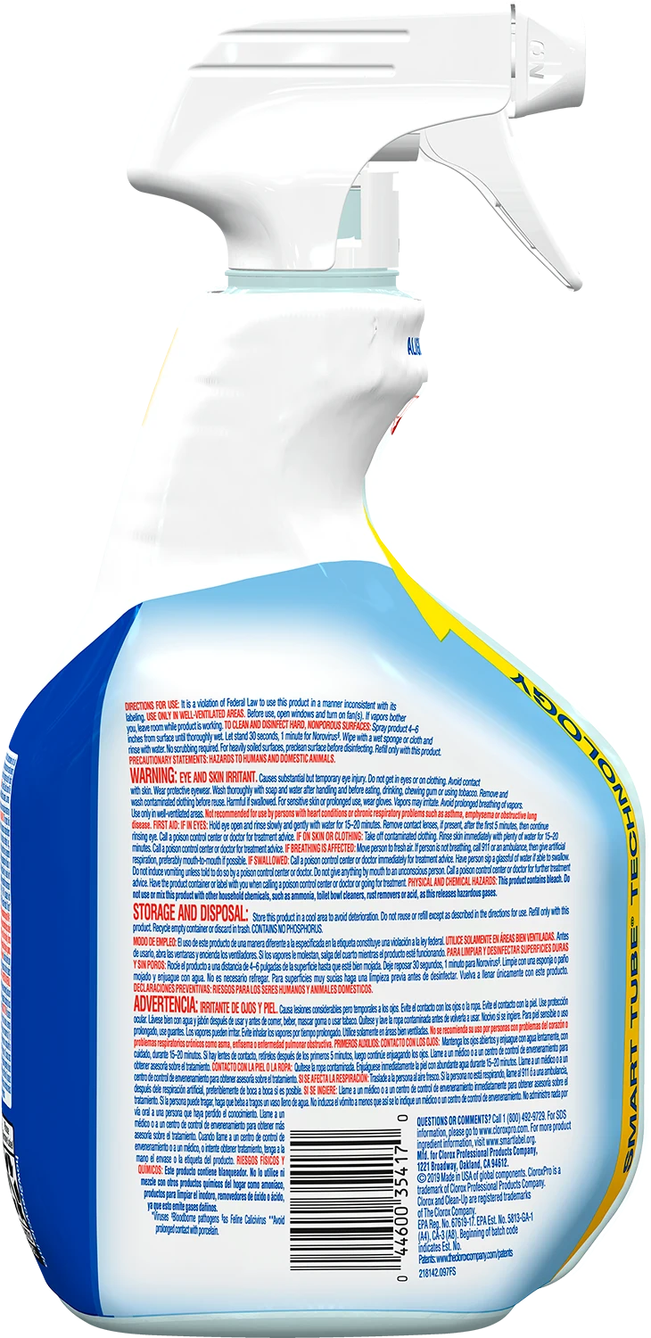 Clorox Clean-Up Disinfectant Cleaner with Bleach | CloroxPro