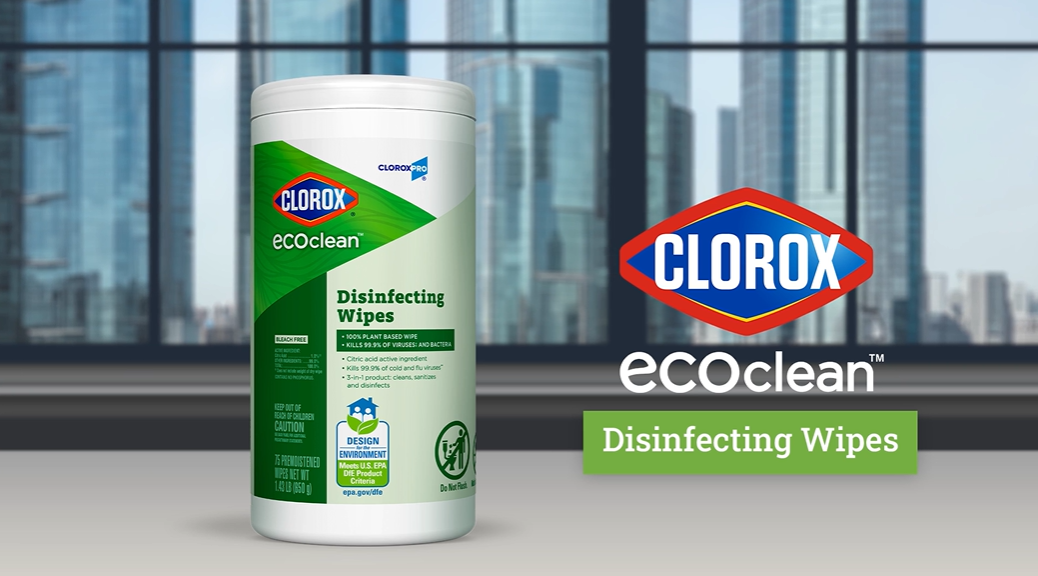 NEW Clorox EcoClean Disinfecting Wipes Product Details | CloroxPro