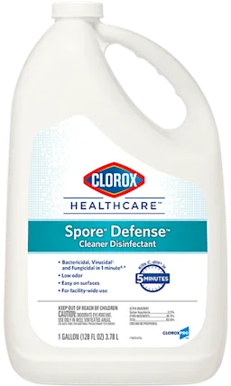 Clorox Healthcare Spore Defense Cleaner Disinfectant | CloroxPro