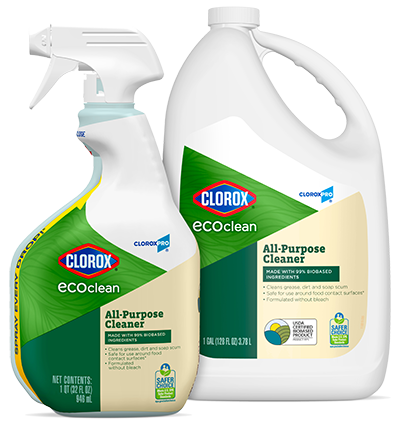 Clorox EcoClean All Purpose Cleaner Spray | CloroxPro
