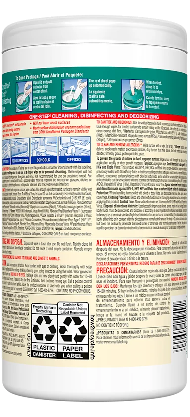 Clorox Disinfecting Wipes - Bleach-Free | CloroxPro