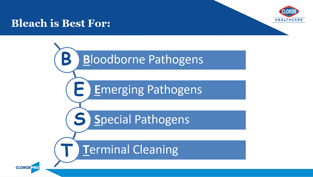 Bleach: The Sporicidal that Should be Used in Healthcare | CloroxPro