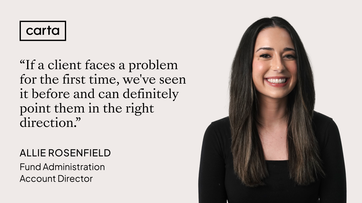 Your Carta Fund Admin account director | Carta