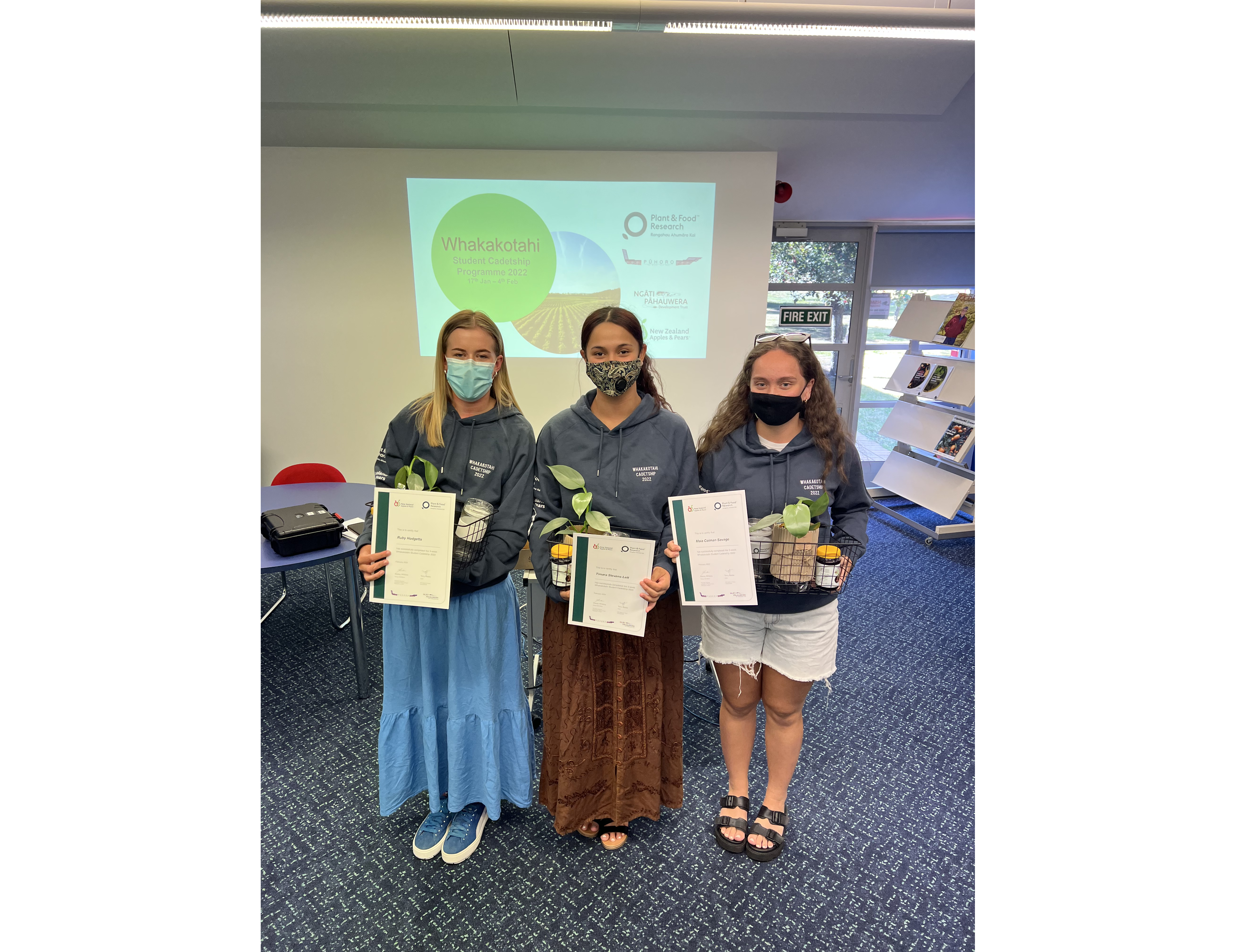 Whakakotahi Student Cadetship Programme · Plant & Food Research