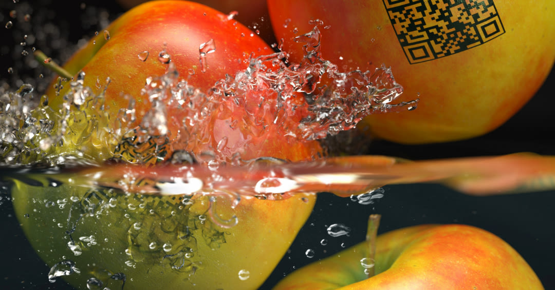 Innovative water-soluble food label combats packaging waste ...