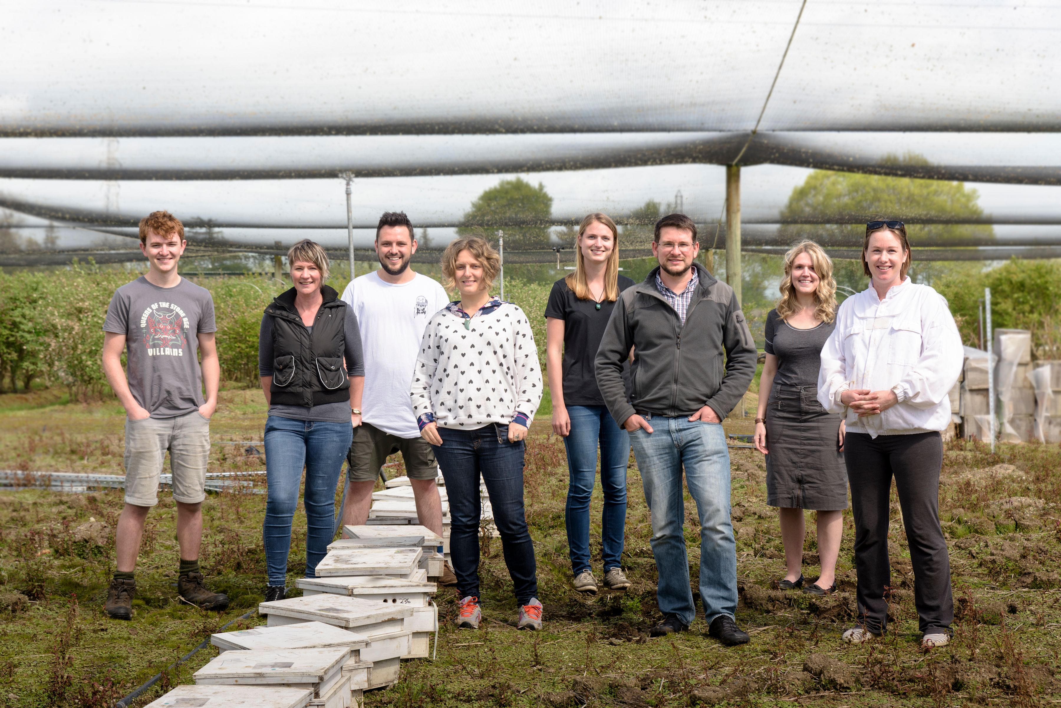 Working together · Plant & Food Research