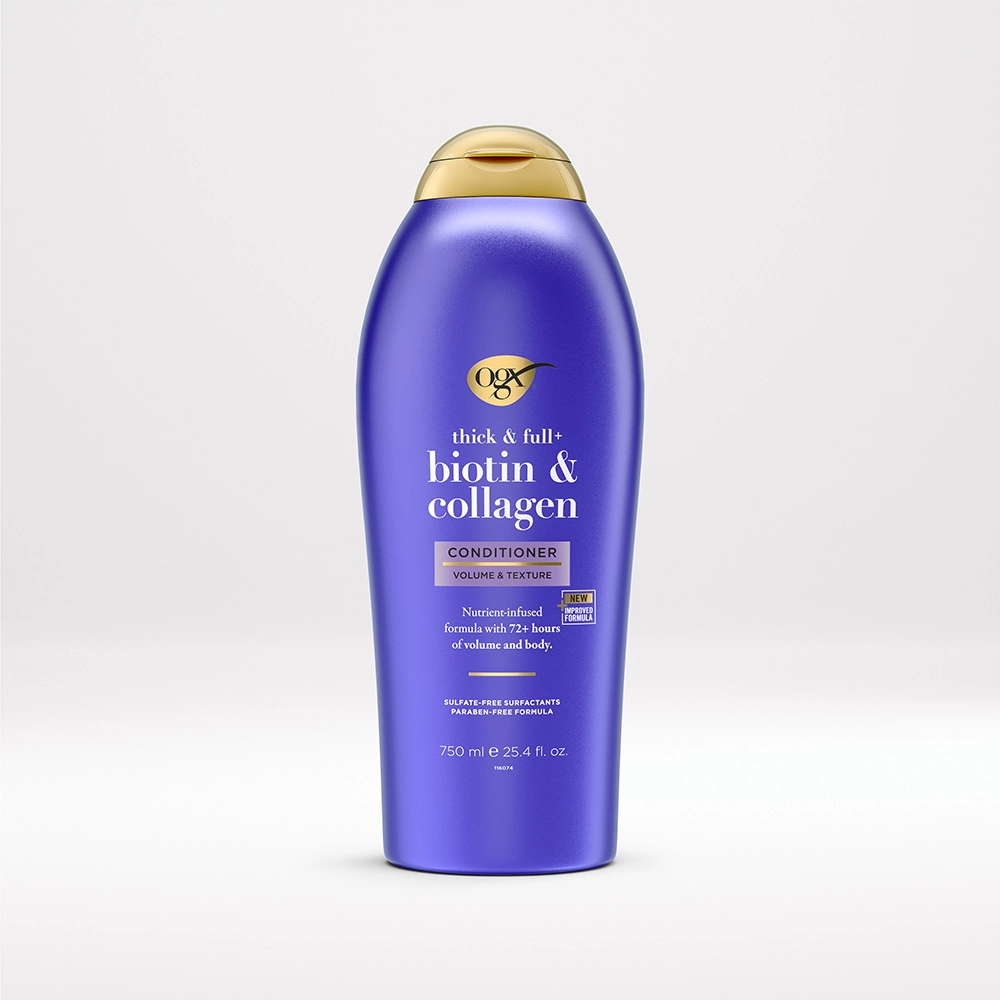 Volumizing Thick & Full + Biotin & Collagen Hair Conditioner | OGX® Beauty