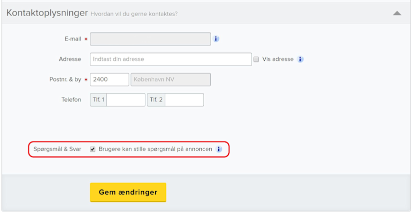 Hvordan redigerer jeg min annonce? | Lær hvordan lige her - DBA Guide