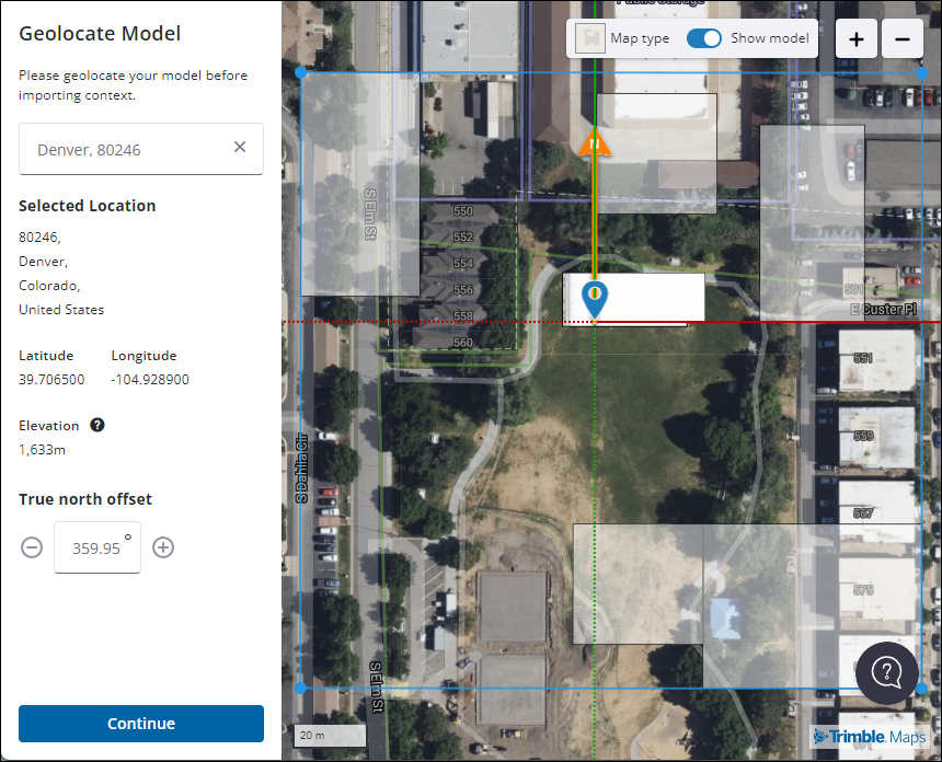 Geolocating with Add Location