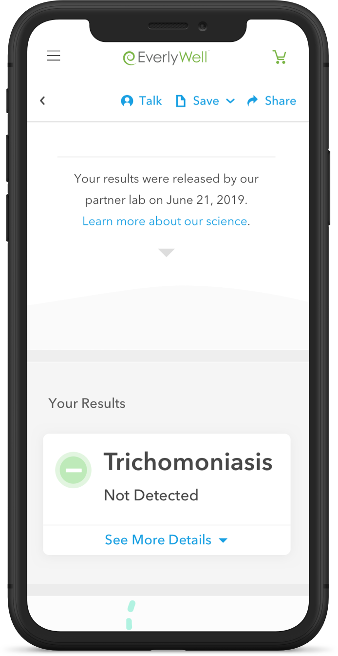 At Home Collection Trichomoniasis Test- Completely Private - EverlyWell