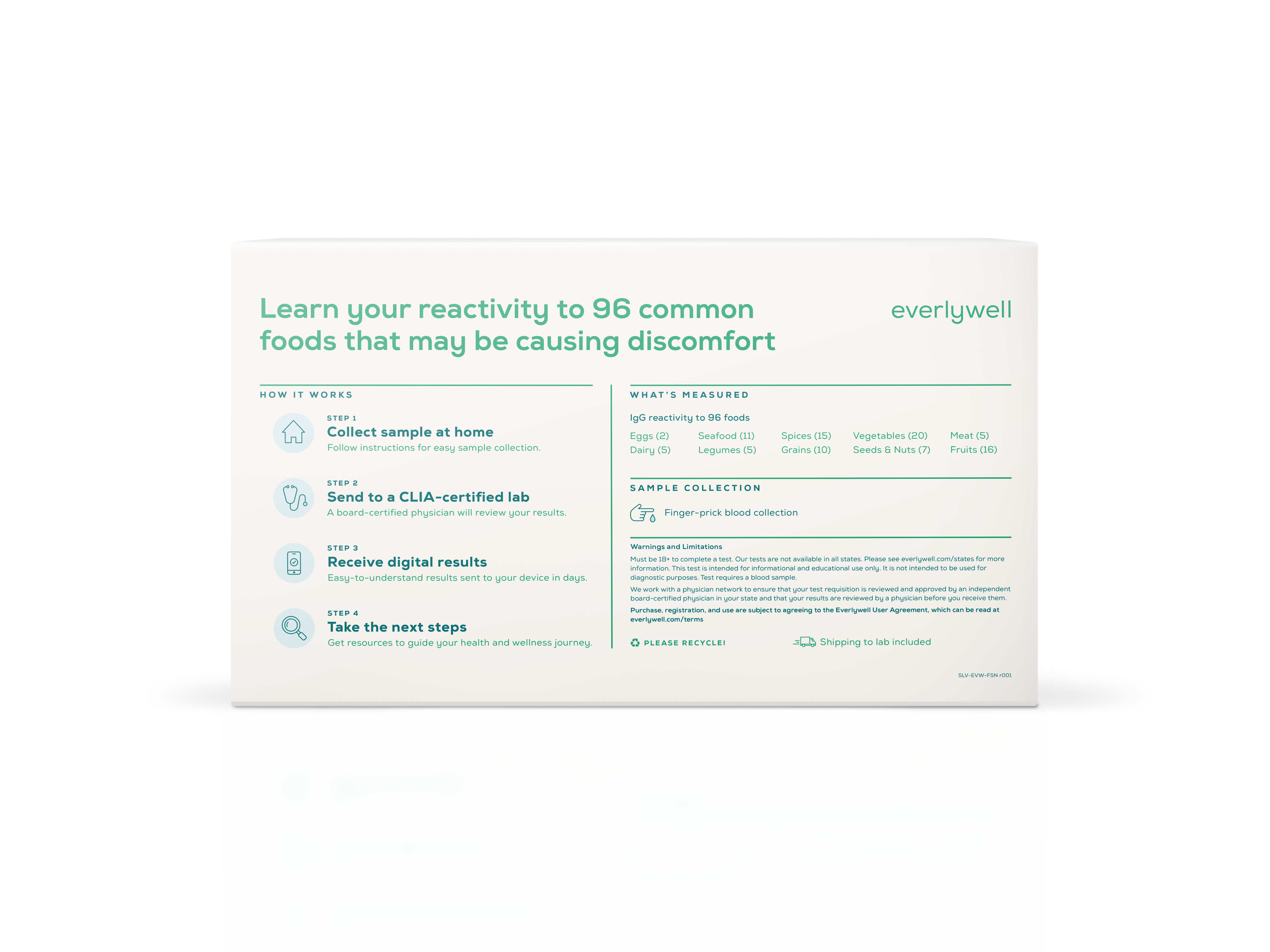 Food Sensitivity Test | At-Home Lab Test | Everlywell