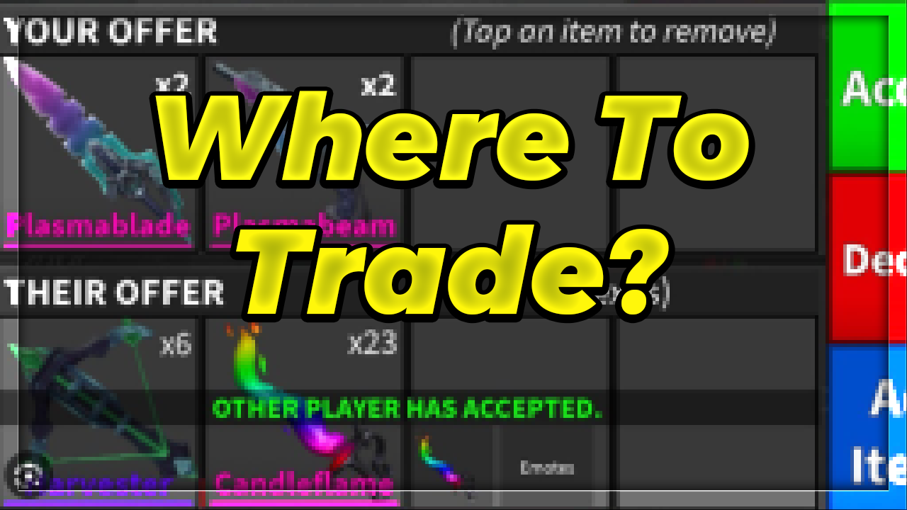 Where To Find Trades In Murder Mystery 2 (MM2)