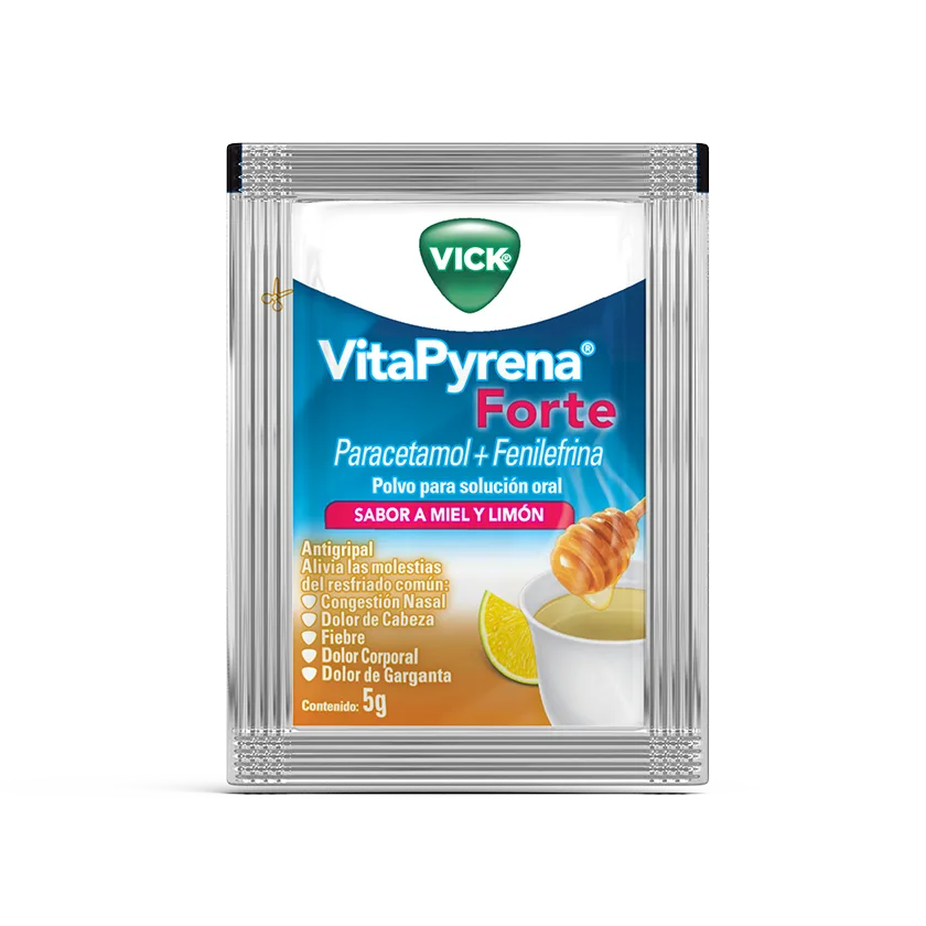 VitaPyrena Forte - Medicamento para congestión Nasal | Vick Perú