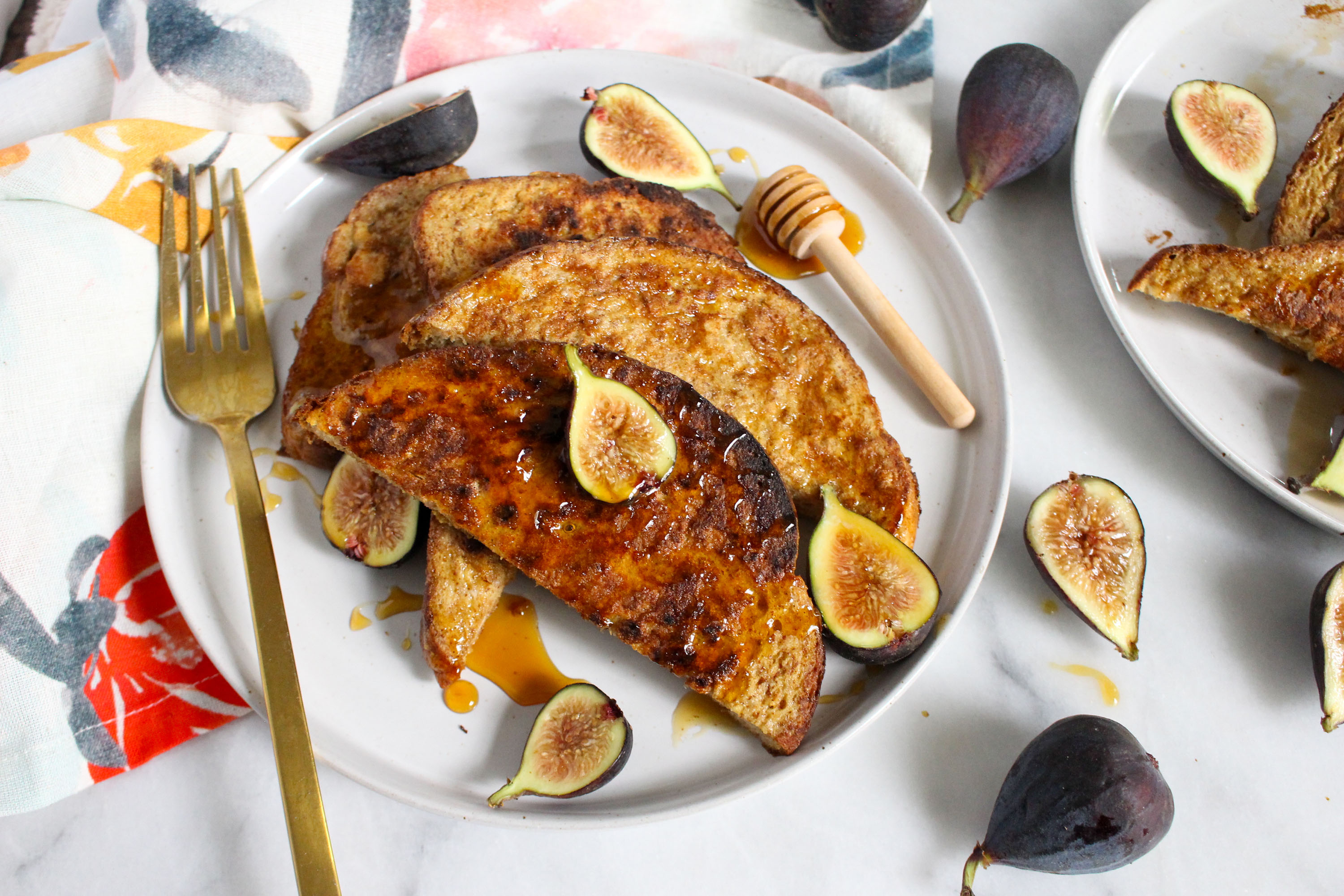 French Toast With Figs and Honey