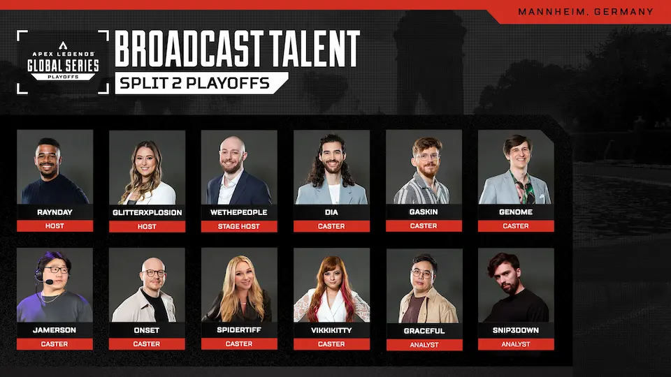 Introducing the Split 2 Playoffs Broadcast Talent