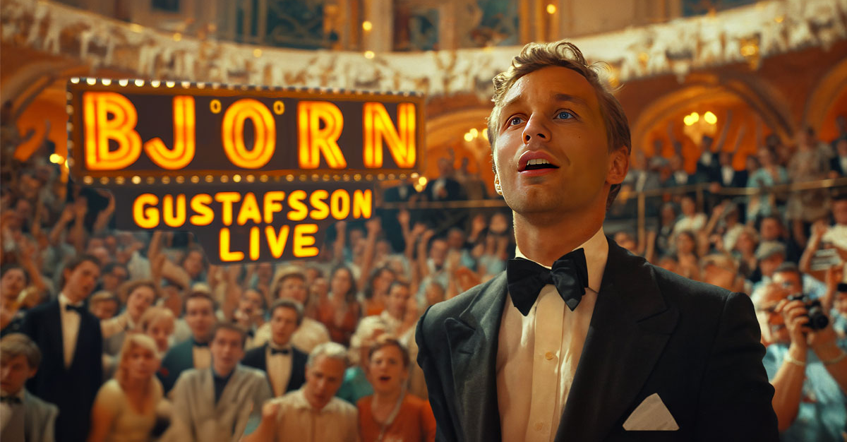 Björn Gustafsson Live i Stockholm | Tryggt biljettköp på Showtic