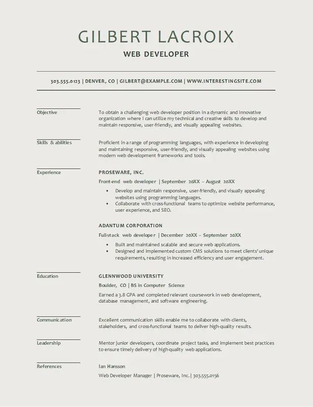 Resume Layout Microsoft Word 65+ Free Microsoft Word Resume Templates