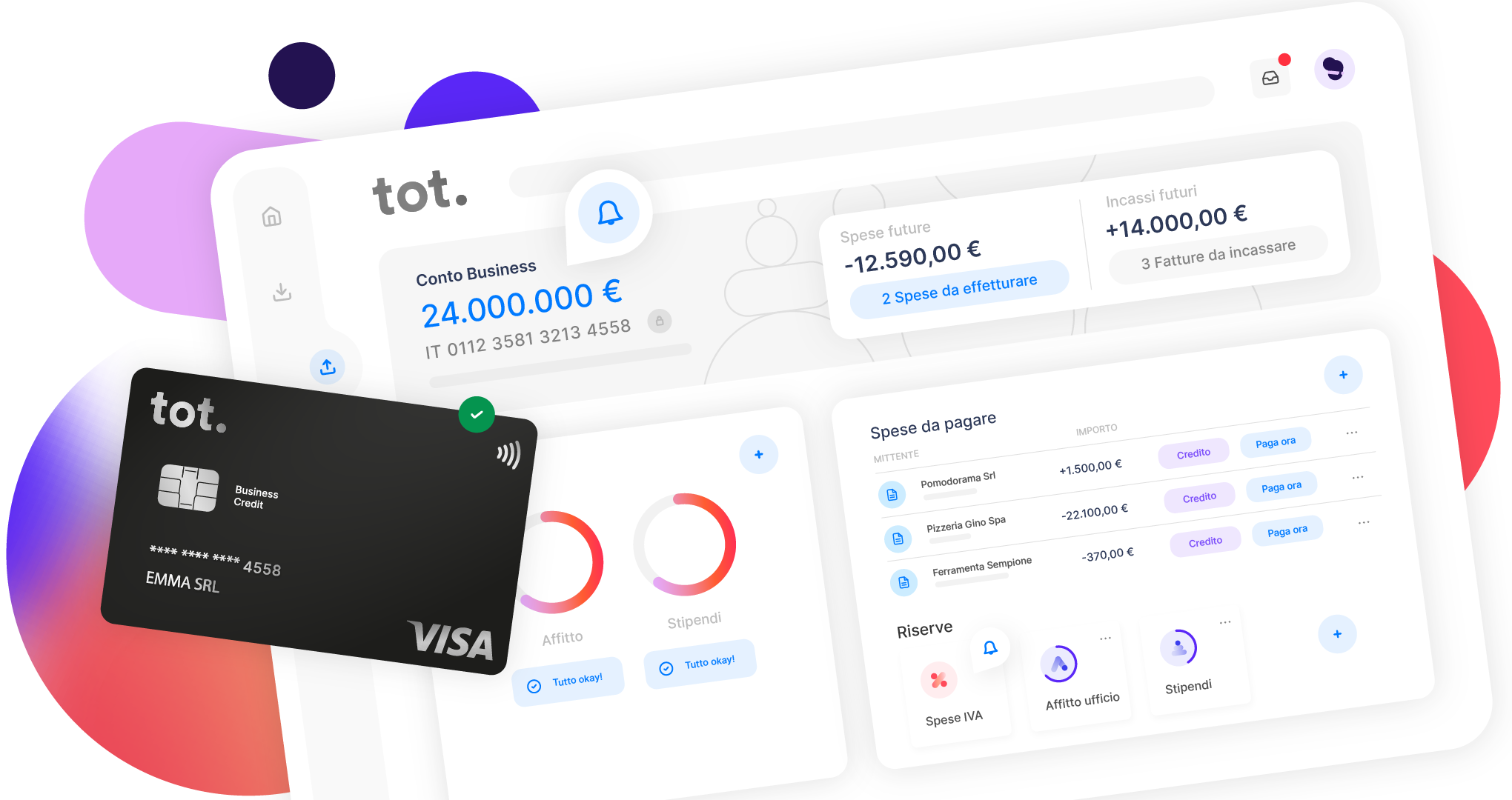 Tot – Conto e Carte Business per imprese e professionisti