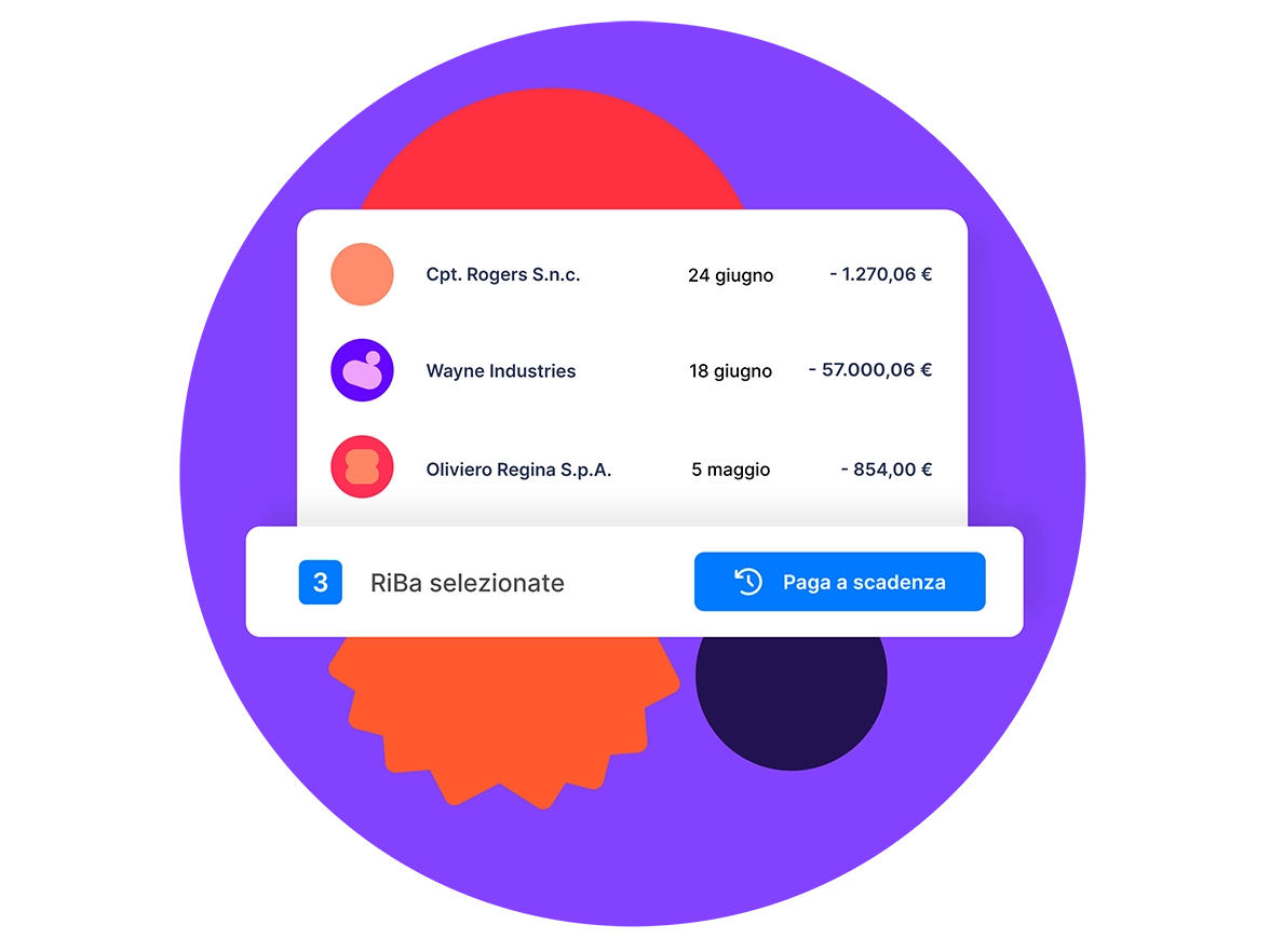 Conto Aziendale con Carta VISA, SDD, F24, pagoPA, RiBa – Tot