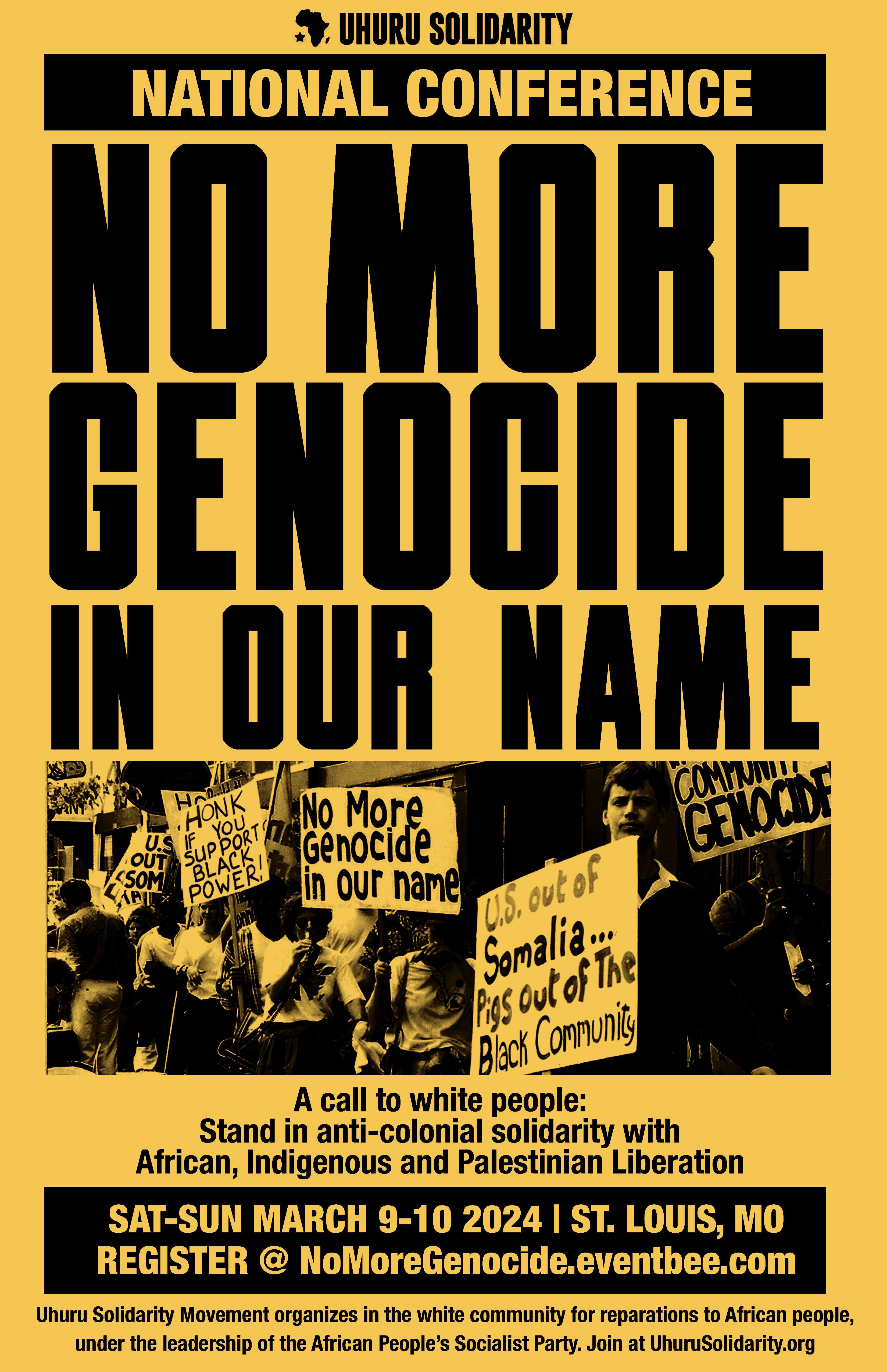 No More Genocide In Our Name: USM National Convention 2024 | Uhuru ...