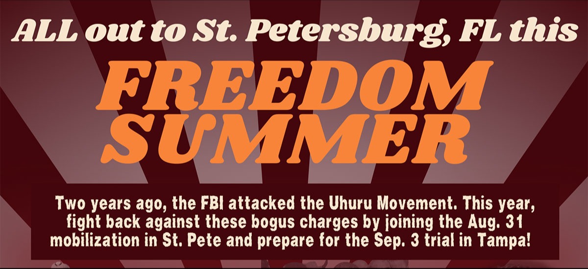 White Reparations to African People | Uhuru Solidarity Movement