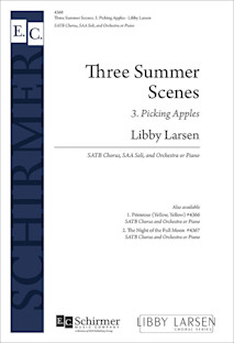 3. Picking Apples from Three Summer Scenes - Libby Larsen