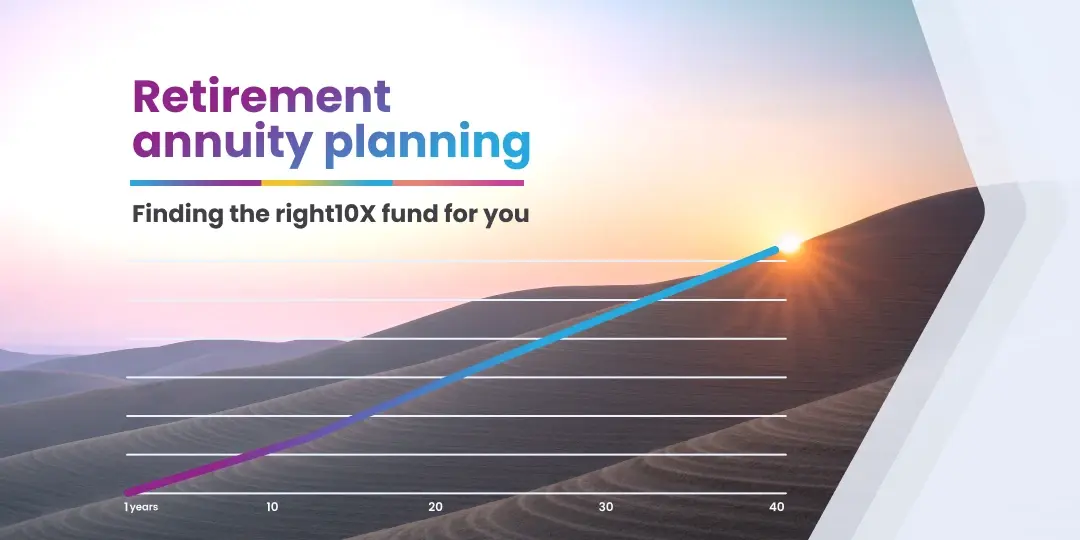 Retirement annuity planning: Finding the right 10X fund for you