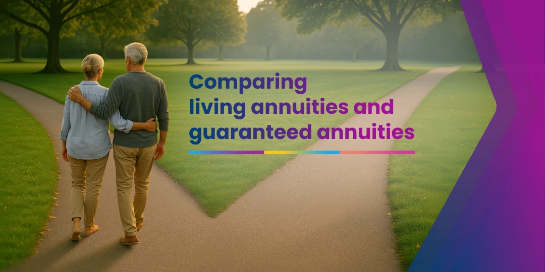 Comparative analysis of living annuities and guaranteed annuities