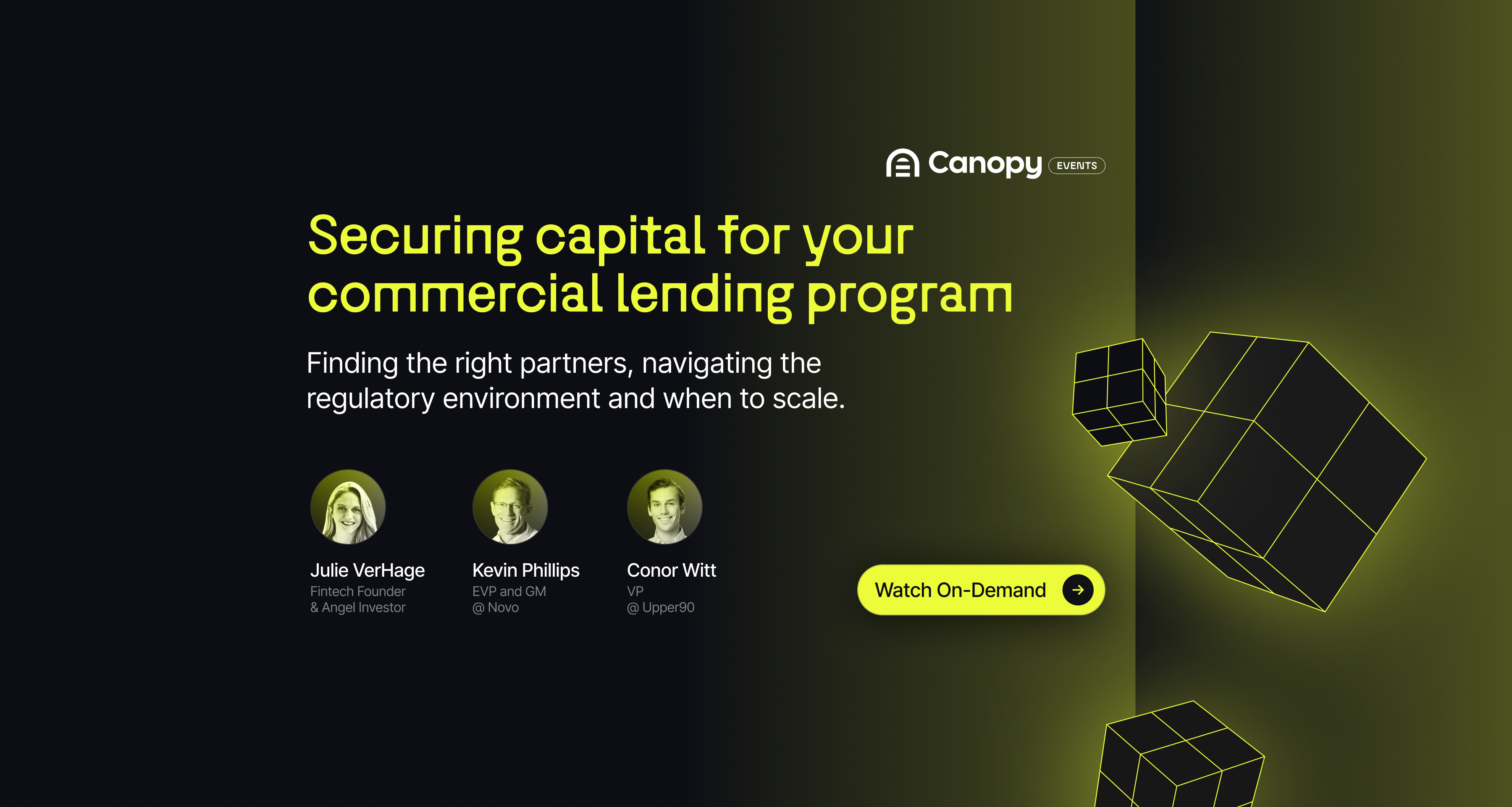 Securing Capital For Your Commercial Lending Program | Canopy Servicing